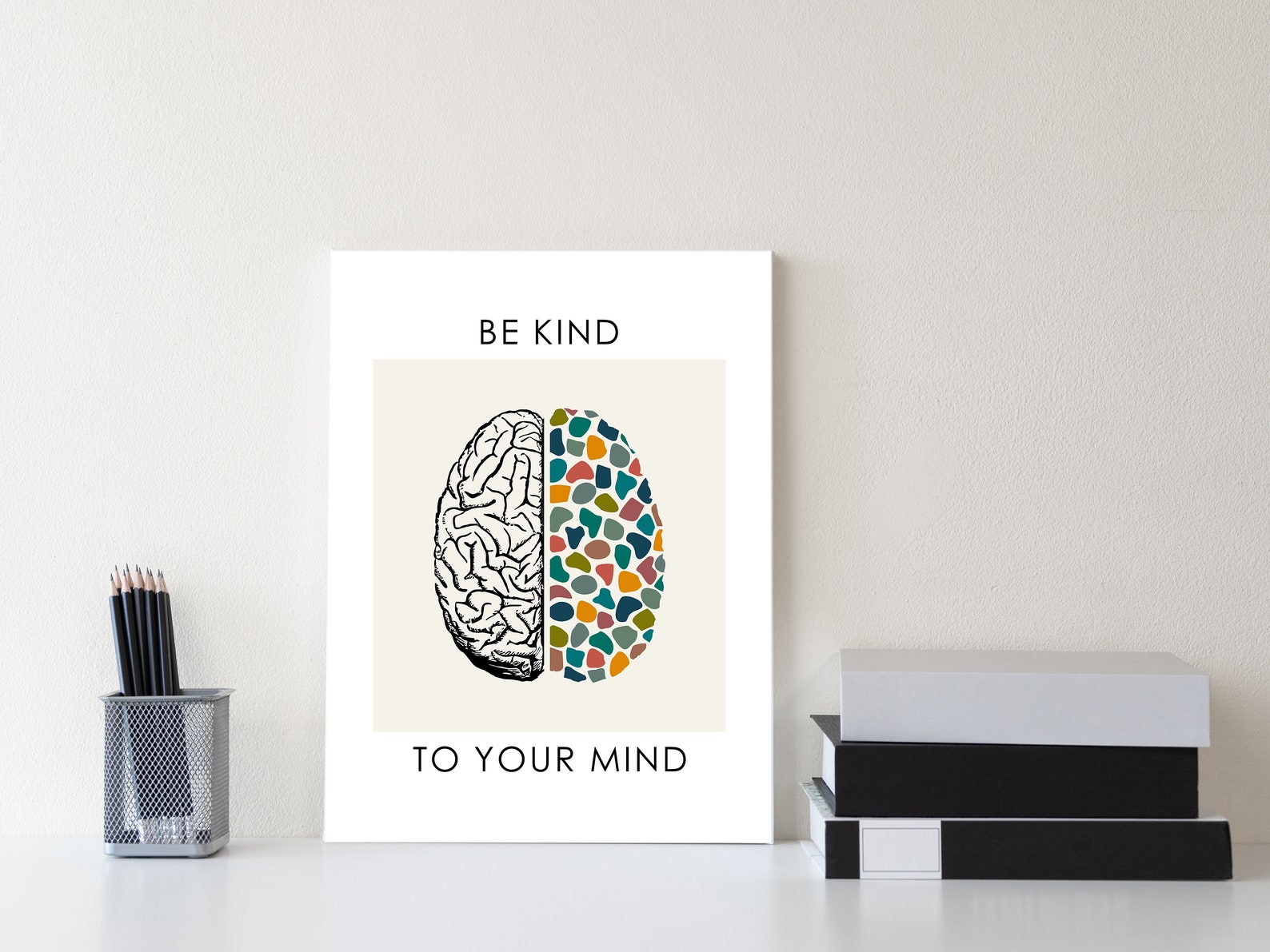 Mental Health Poster Be Kind to Your Mind School - Etsy