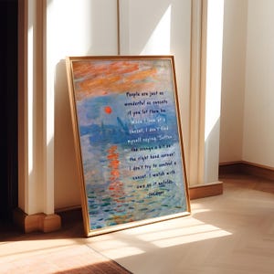 Carl Rogers Sunset Quote, Mental Health Wall Art, Mental Health Quotes ...