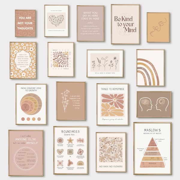 Mental Health Posters Printable - Etsy