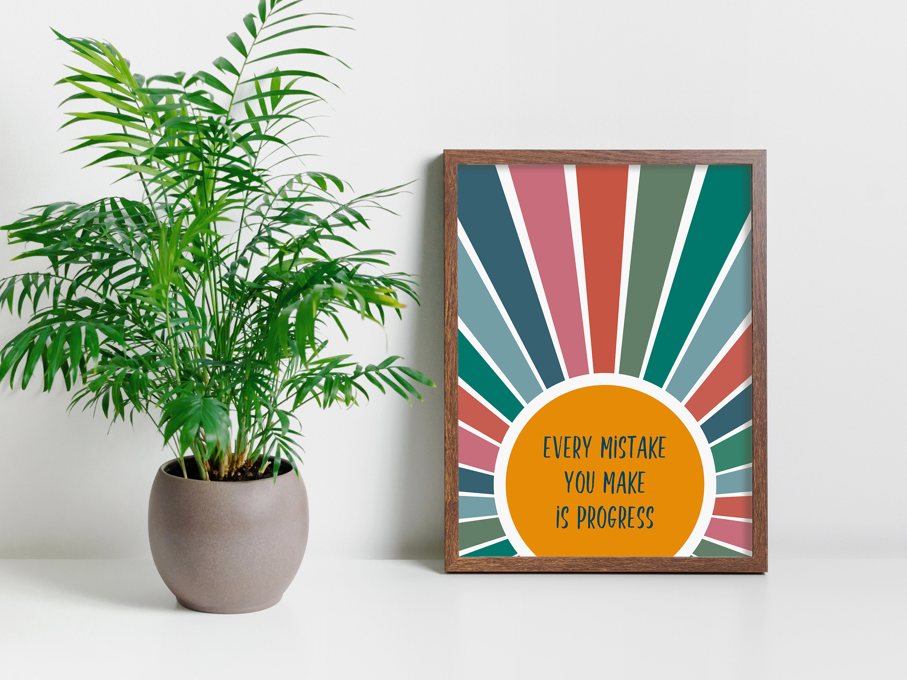 Growth Mindset Poster Every Mistake You Make is Progress - Etsy