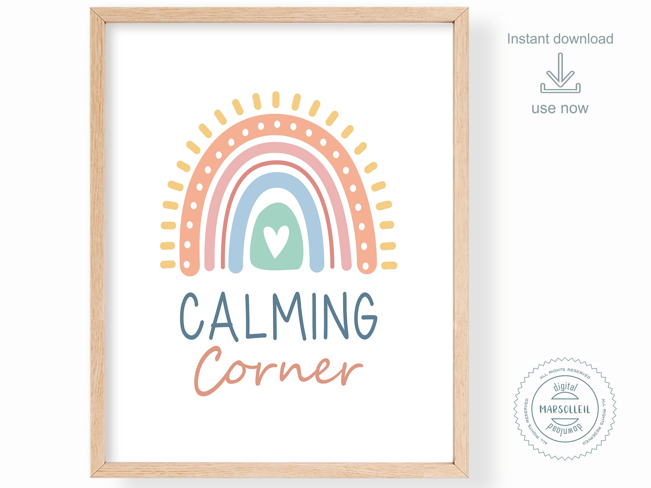 Set of 4 Grounding Posters, Grounding Technique, Calming Corner ...