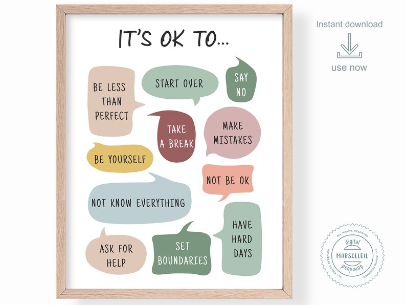 Calming Corner Set of 4 Posters, Calm Down Corner, Classroom Prints ...