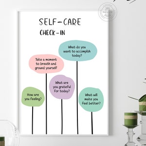 Mental Health Posters Therapy Office Decor Bundle Set of 6 - Etsy