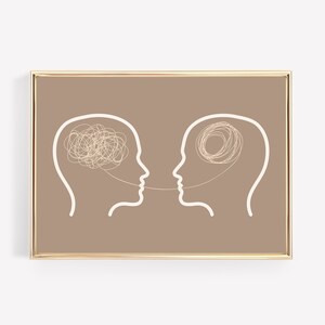 Talking Helps Printable, Therapy Office Decor, Mental Health Poster ...