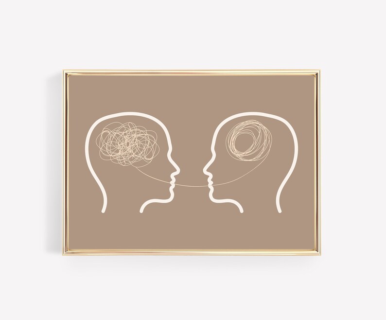 Talking Helps Printable, Therapy Office Decor, Mental Health Poster ...