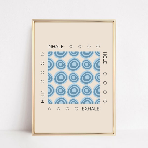 Breathing Exercises Poster - Etsy