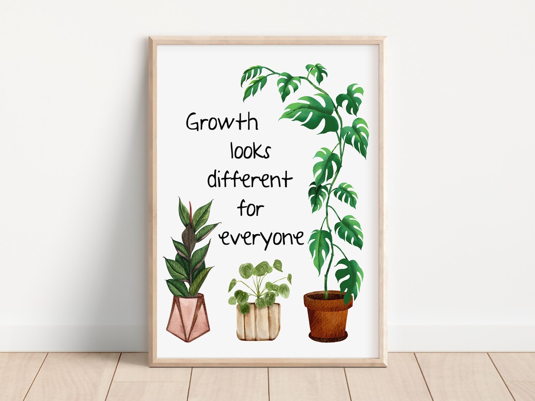 Growth Poster, Diversity, Growth Mindset, Mental Health, Self Growth ...