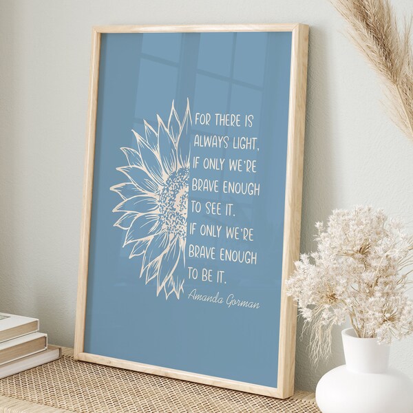 Amanda Gorman Print - Etsy UK