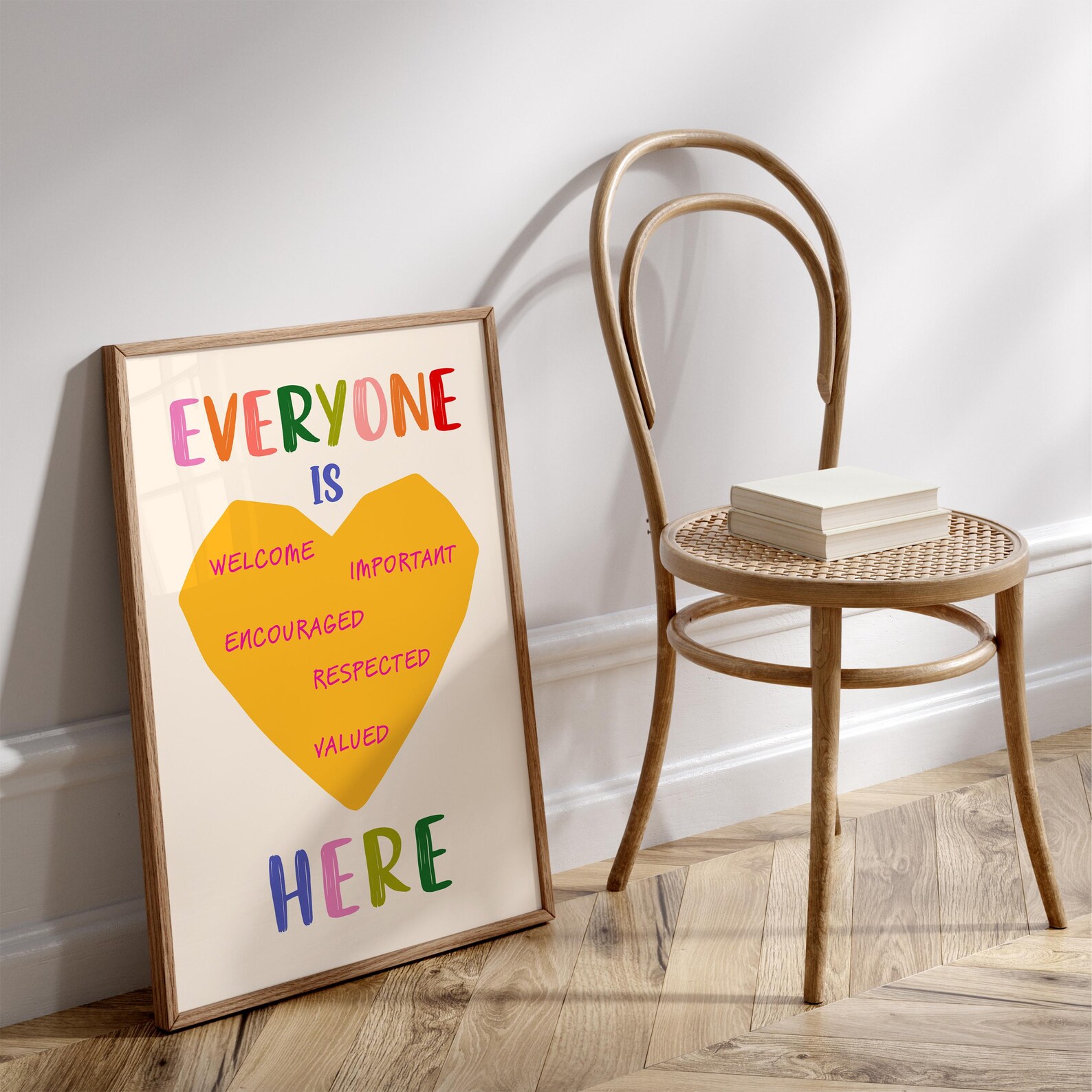 Everyone is Welcome Here, Diversity and Inclusion Poster, School ...