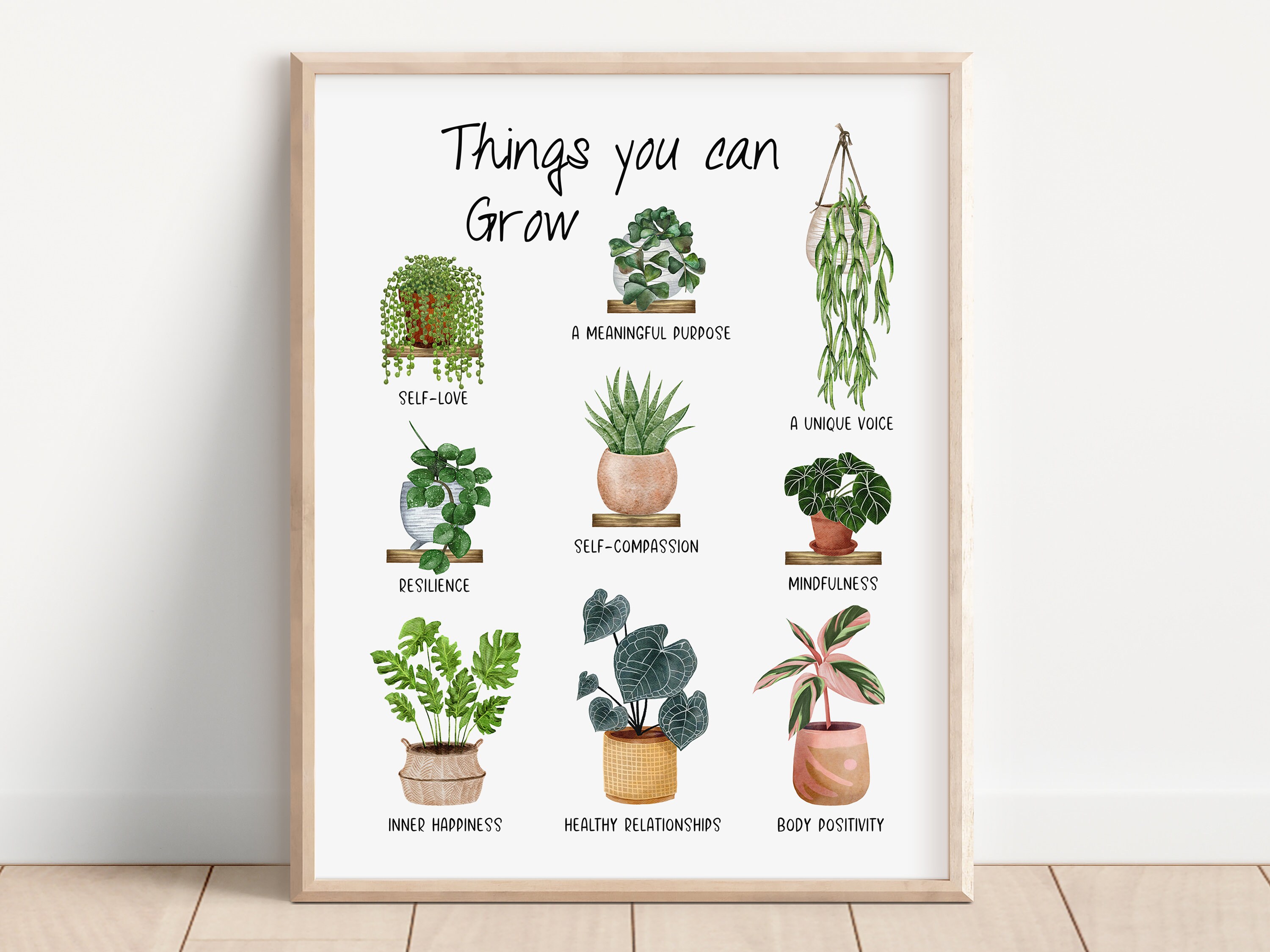Growth Poster, Growth Mindset, Mental Health, Personal Growth, Therapy ...