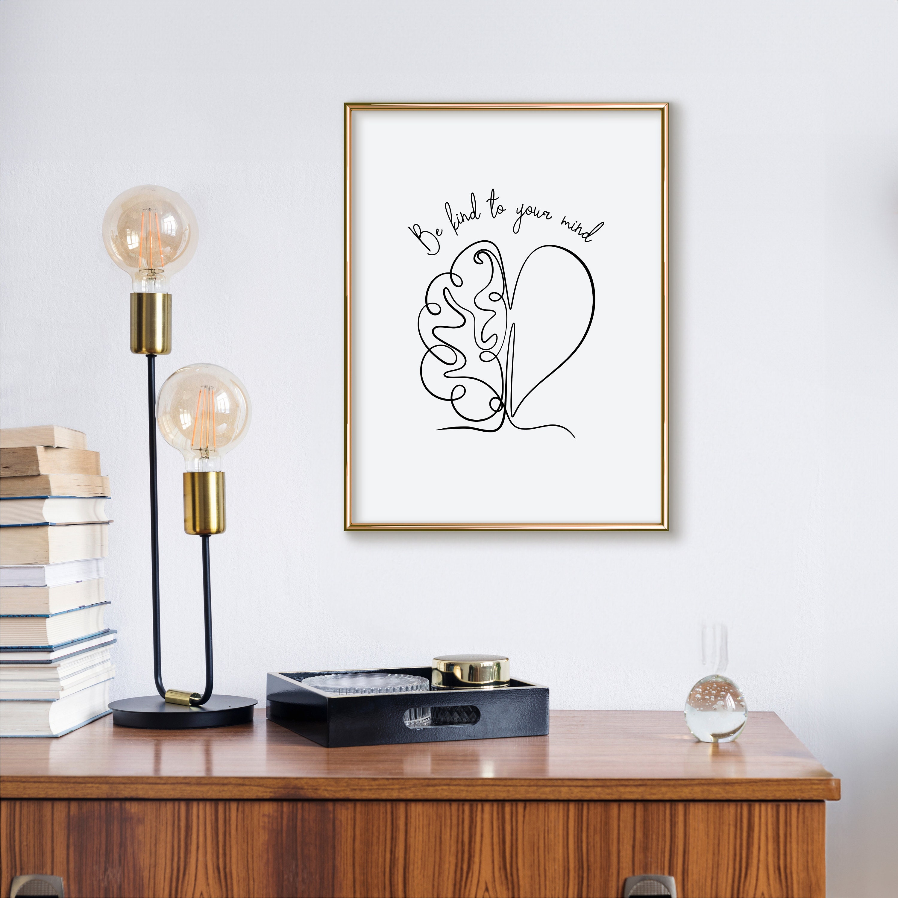 Mental Health Posters, Set of 6 Psychology Prints for Therapy Office ...