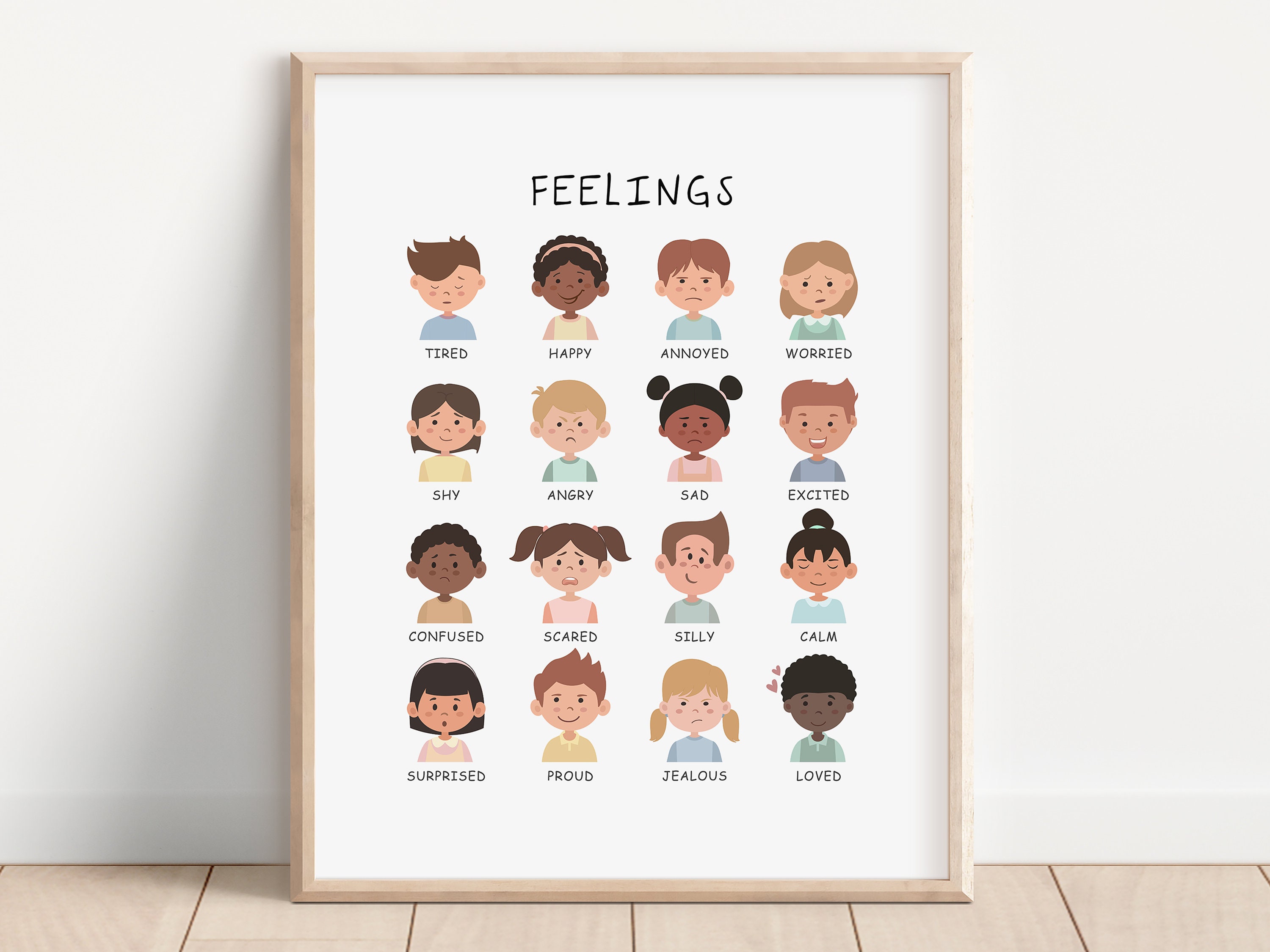 Emotions Poster Printable