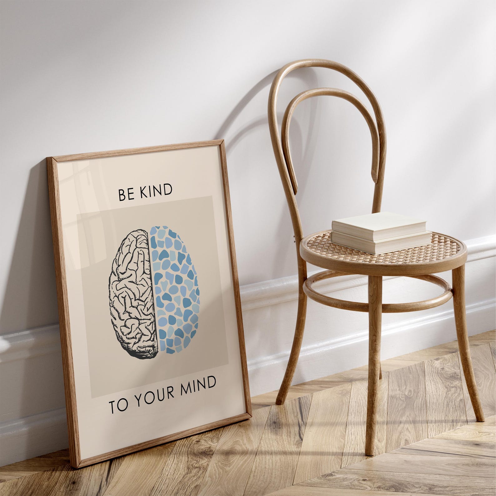 Be Kind to Your Mind, Mental Health Poster, Therapy Office Decor ...