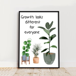 Growth Poster, Growth Mindset, Mental Health, Self Growth, Self Love ...