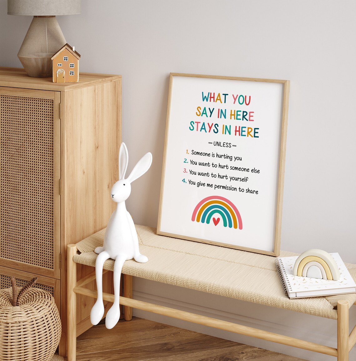 What You Say in Here Stays in Here, Confidentiality Sign, Social Worker ...