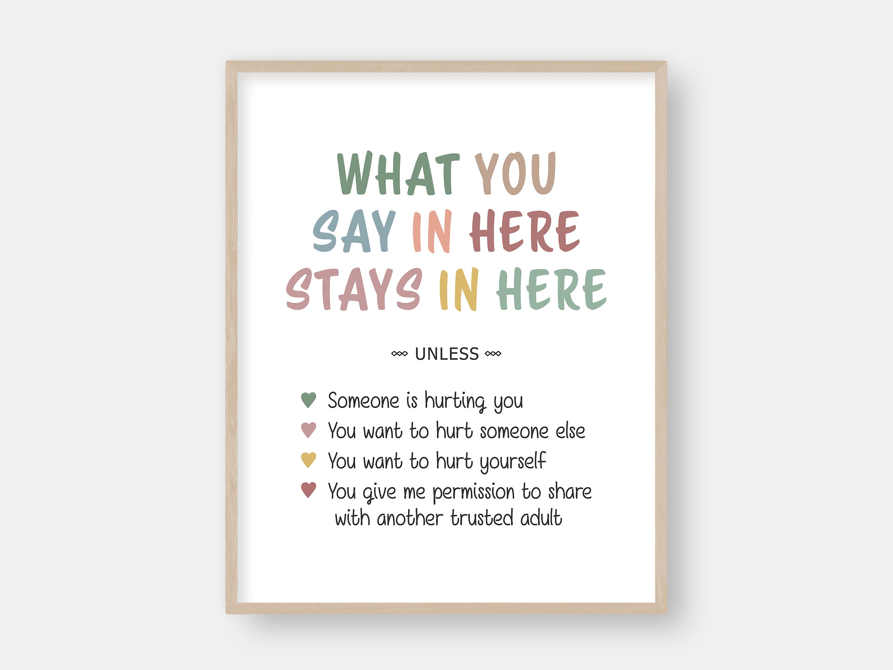 Set of 8 Prints for Therapy Office, Psychology Posters, Mental Health ...