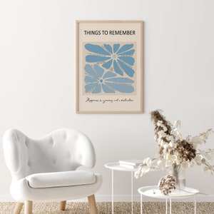 Things to Remember Poster, Mental Health Print, Positive Affirmations ...