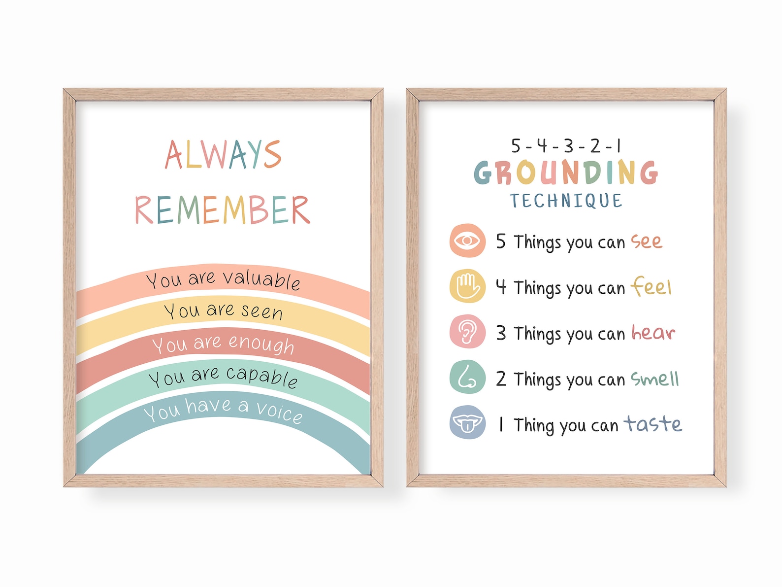 Set of 14 Psychology Posters Mental Health Bundle Calming - Etsy