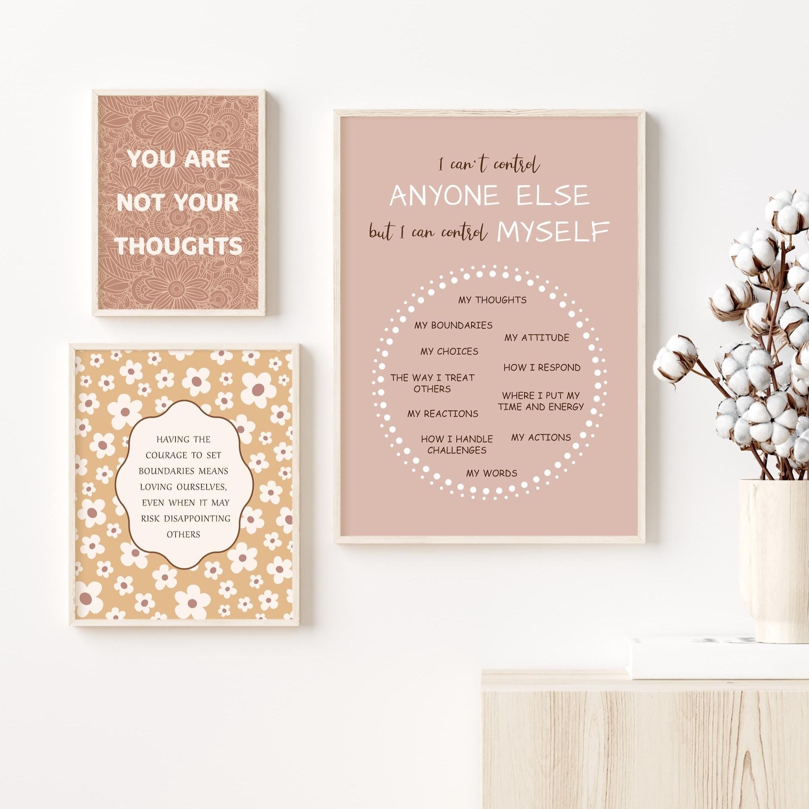 25 Mental Health Posters, Psychology Wall Art Prints, Therapy Office ...