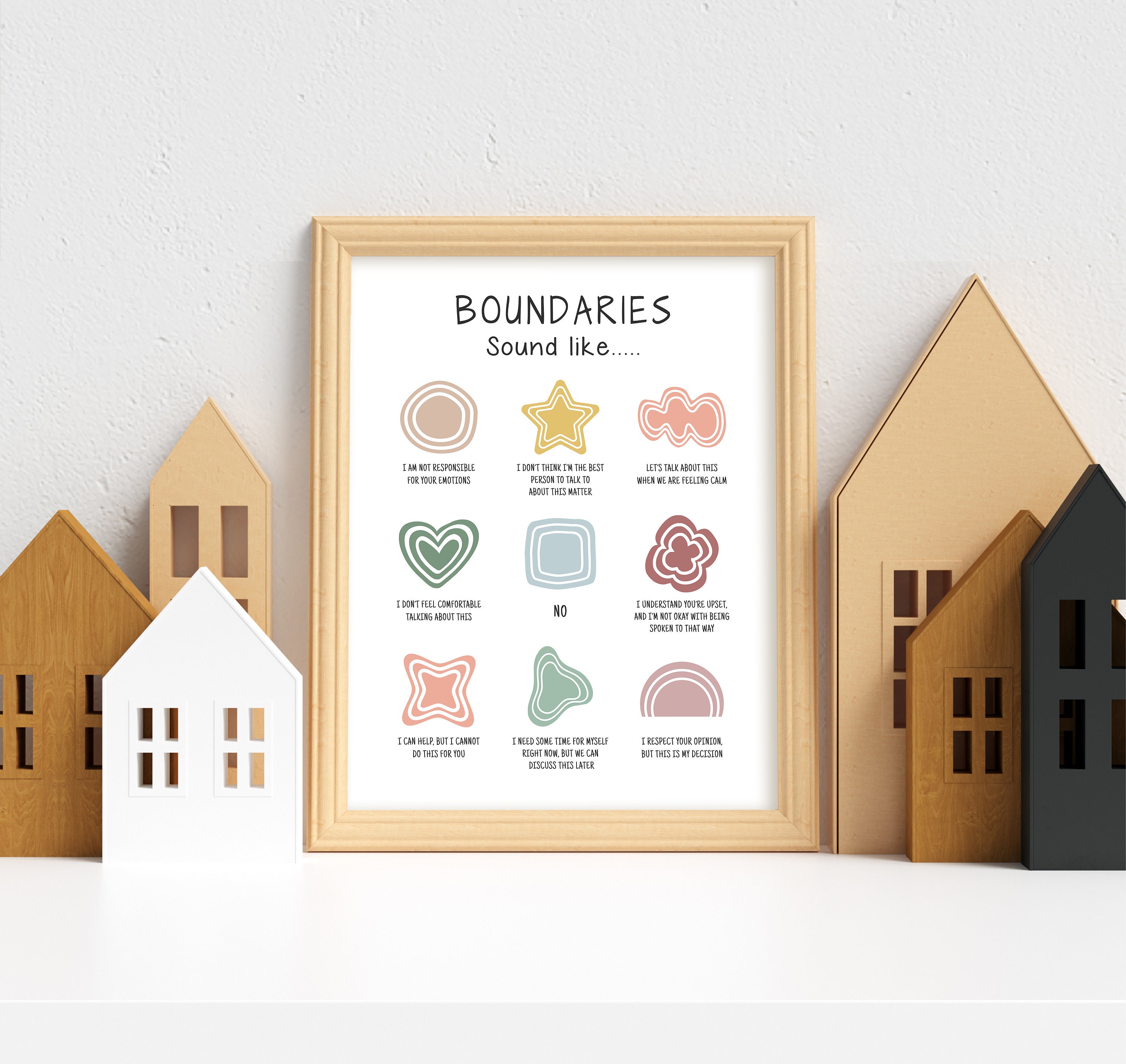 Boundaries Poster Boundaries Sound Like Print Setting - Etsy Boundaries Poster Boundaries Sound Like Print Setting - Etsy