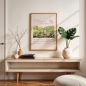 Maya Angelou Quote, Mental Health Art Print for Therapy Office Decor ...