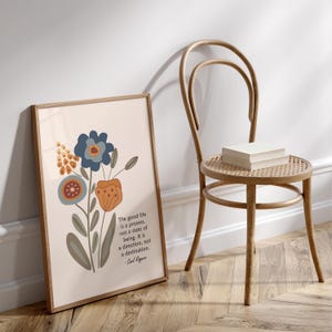 Carl Rogers Quote Printable, Therapy Office Decor, Psychology Quote ...