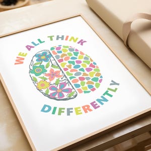 Neurodiversity Poster, Mental Health, Autism Awareness, Safe Space ...
