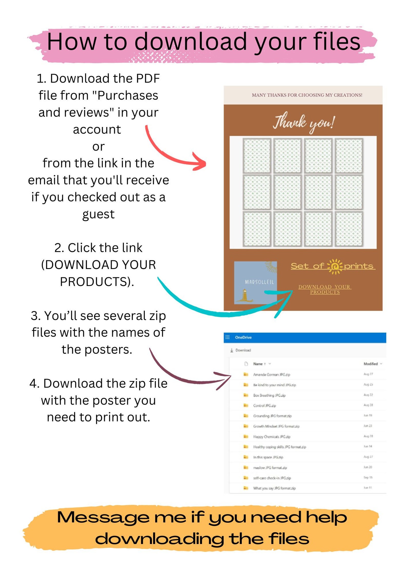 Set of 12 Prints for Therapy Office, Mental Health Posters, Psychology ...