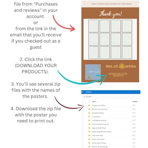 Set of 12 Prints for Therapy Office, Mental Health Posters, Psychology ...