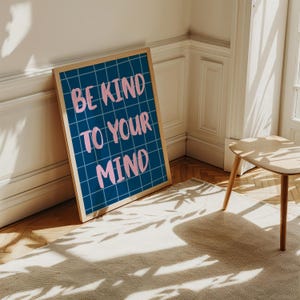 Mental Health Wall Art Set, 6 Mental Health Posters for Therapy Office ...