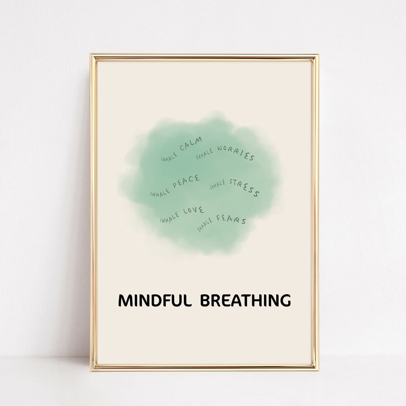 Inhale Exhale - Etsy
