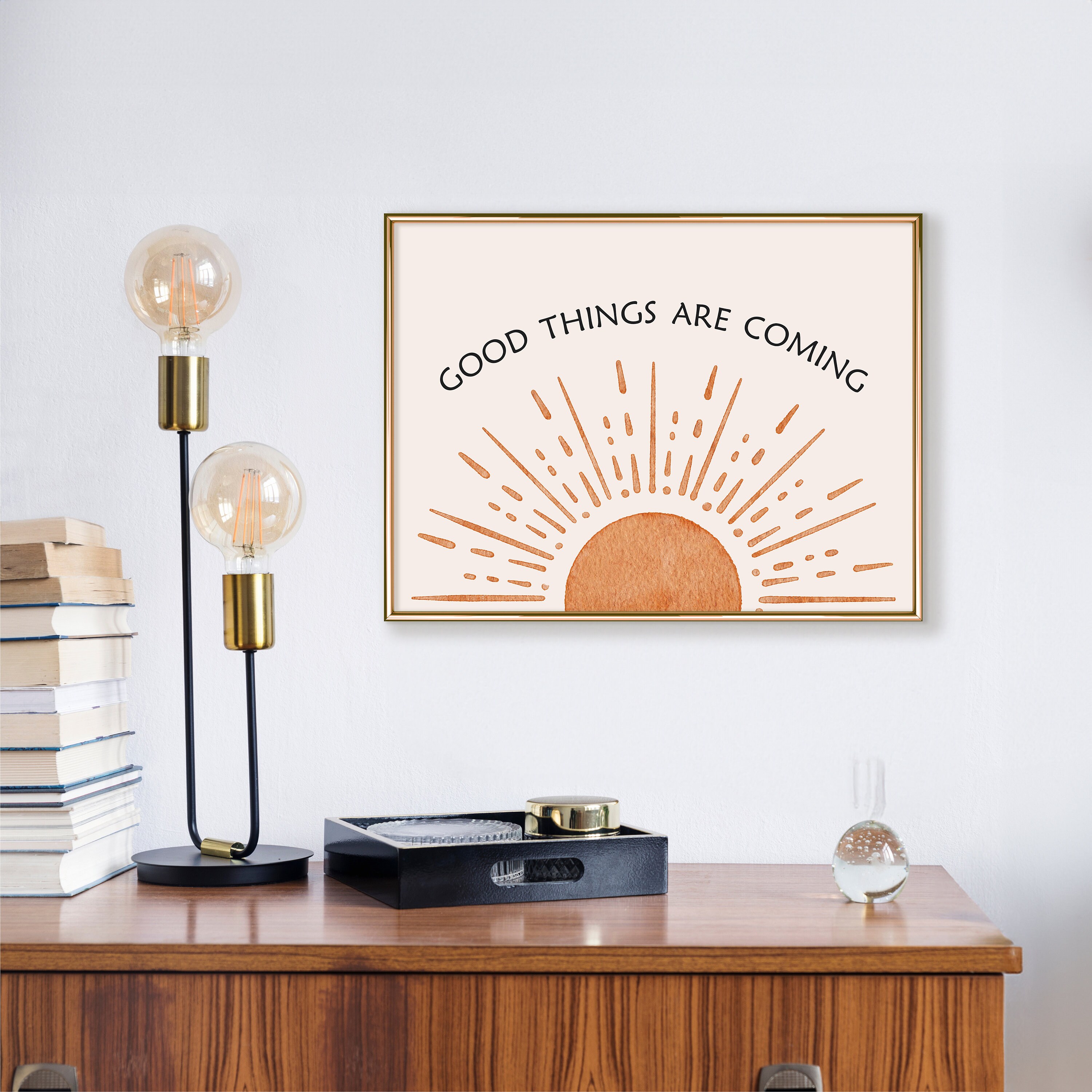 Good Things Are Coming, Inspirational Wall Art Print, Therapy Office ...
