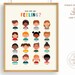Feelings Poster, Emotions Chart, Self Regulation, Psychology Art Print ...