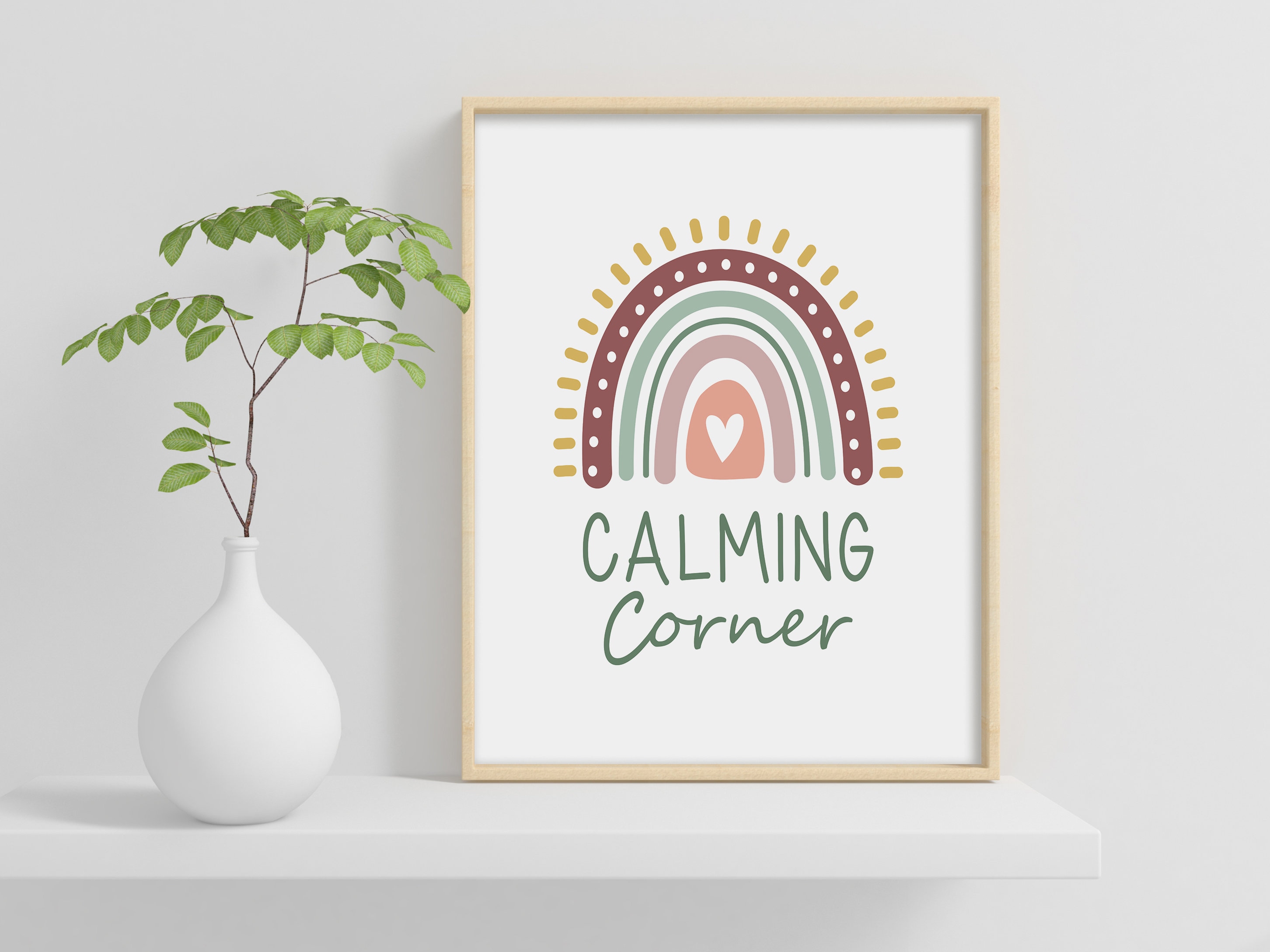 Calming Corner Set of 4 Posters Calm Down Corner Classroom - Etsy