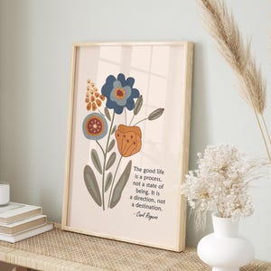 Carl Rogers Quote Printable, Therapy Office Decor, Psychology Quote ...