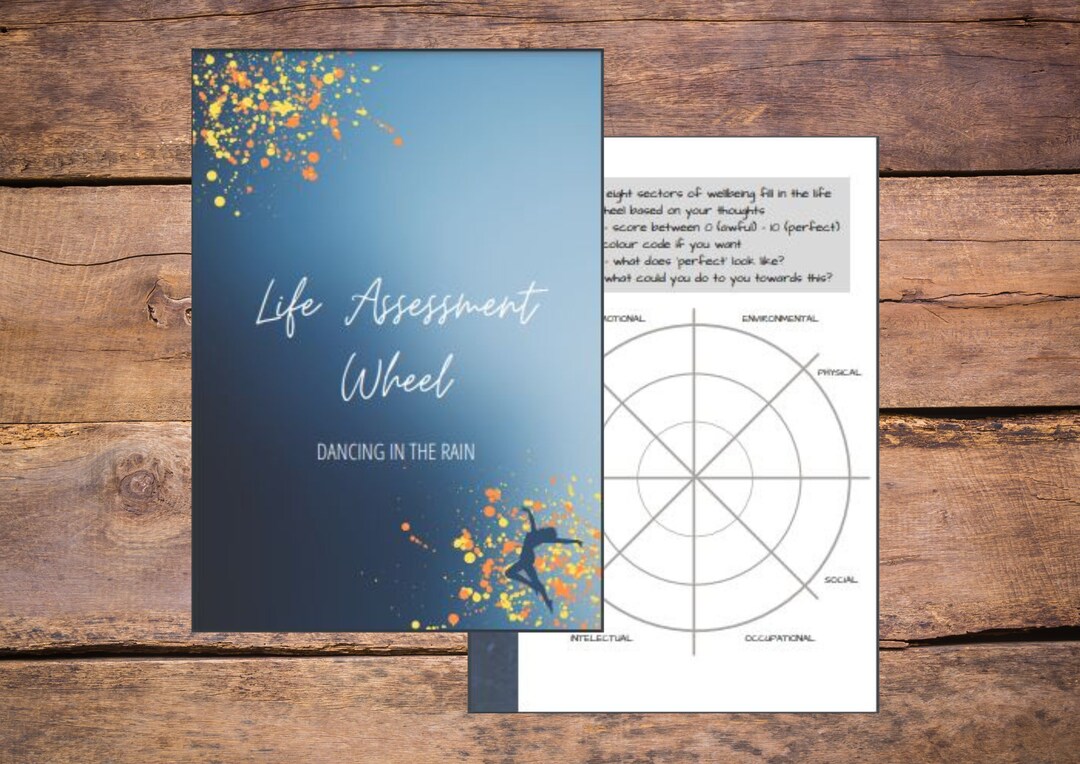 Life Assessment Wheel - Digital Download - Etsy