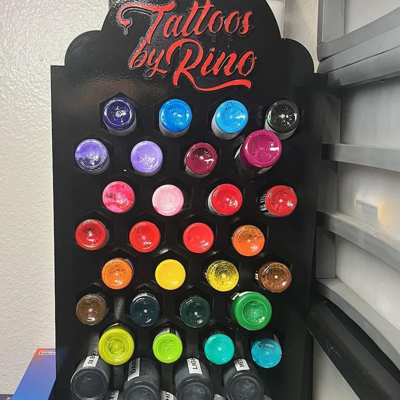 Tattoo Ink Rack - Etsy