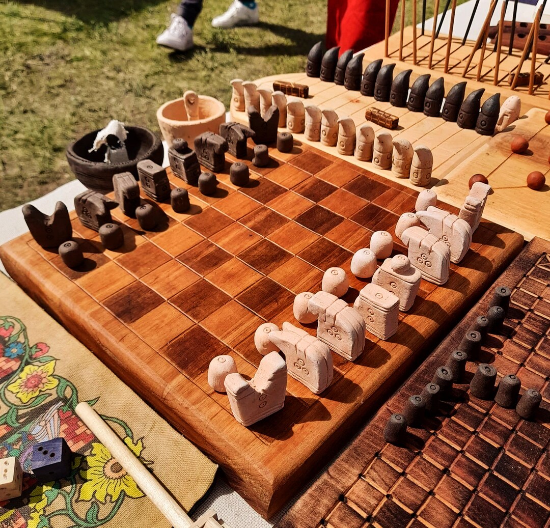 12th Century Chess Medieval Europe, Arabic Chess - Etsy