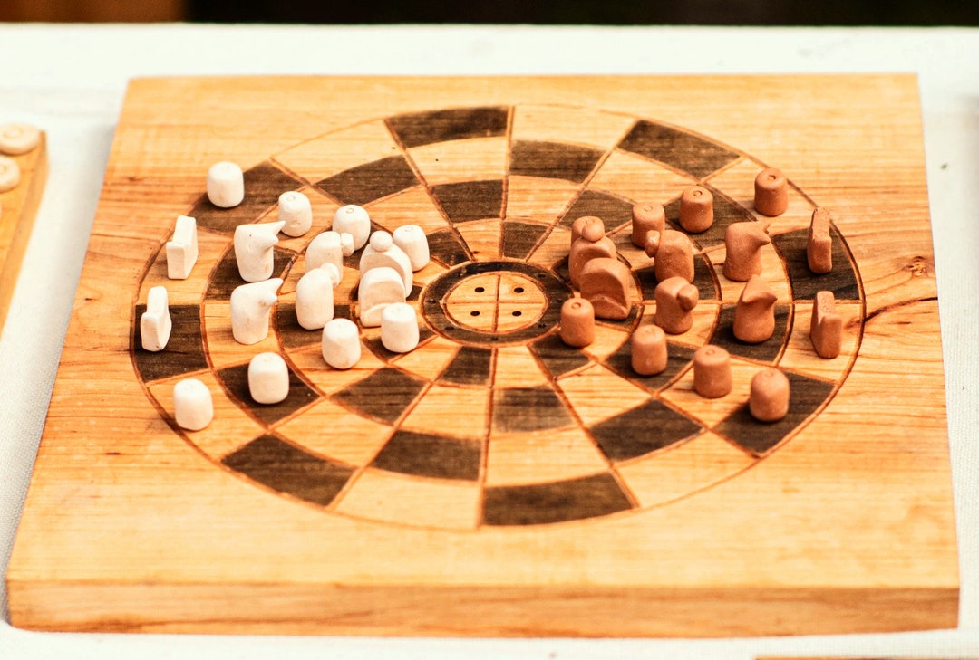 Byzantine Circular Chess, Shatranj - Etsy