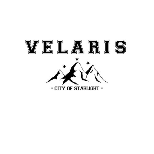 ACOTAR Inspired Velaris College Style Font Svg Png Jpg - Etsy