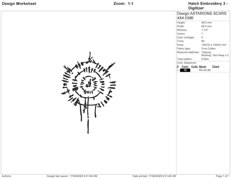 Machine Embroidery Design – Embroidery File for 4x4 & 5x7 Hoops ...