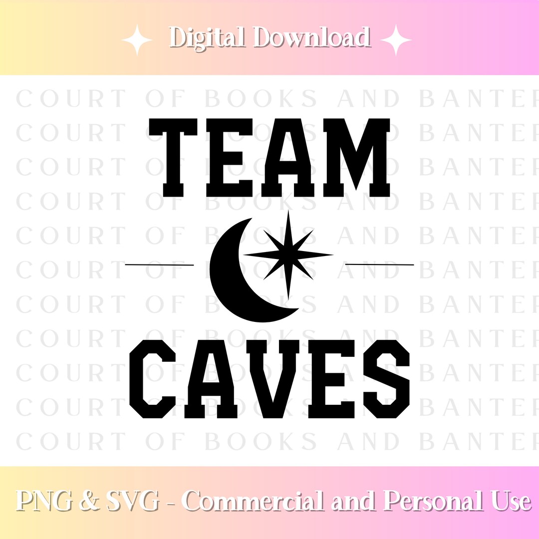 Crescent City Inspired | Team Caves | Svg | Png | Jpg | Pdf | Cricut ...