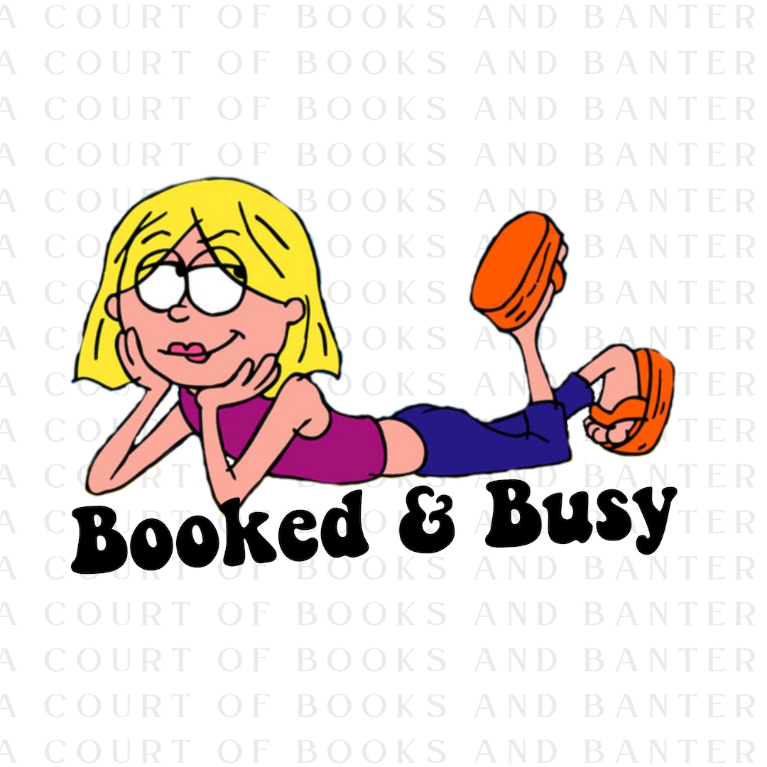 Booked & Busy SVG PNG Lizzie Mcguire Inspired for - Etsy