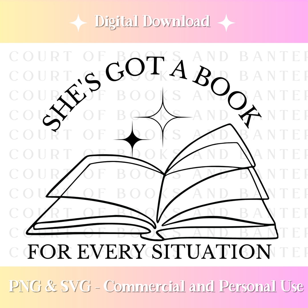Harry Styles Bookish She's Got a Book Book Merch Svg Png Pdf Jpg Cricut ...