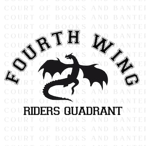 Fourth Wing Inspired SVG Riders Quadrant PNG Basgiath War - Etsy UK