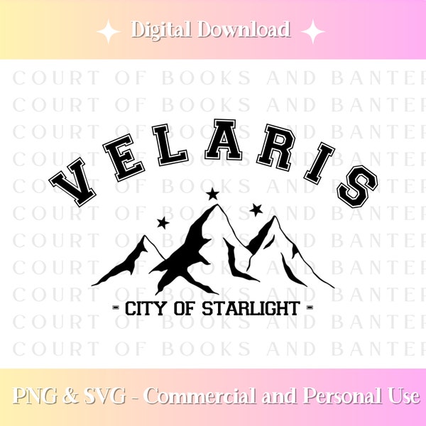 The Velaris Font Svg - Etsy