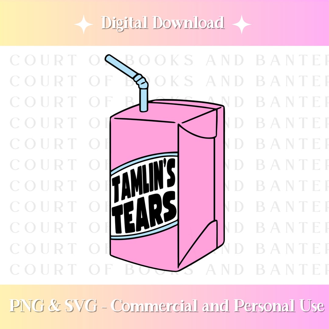 ACOTAR Inspired Tamlin's Tears Svg Png Booktok Bookish Designs ACOMAF ...