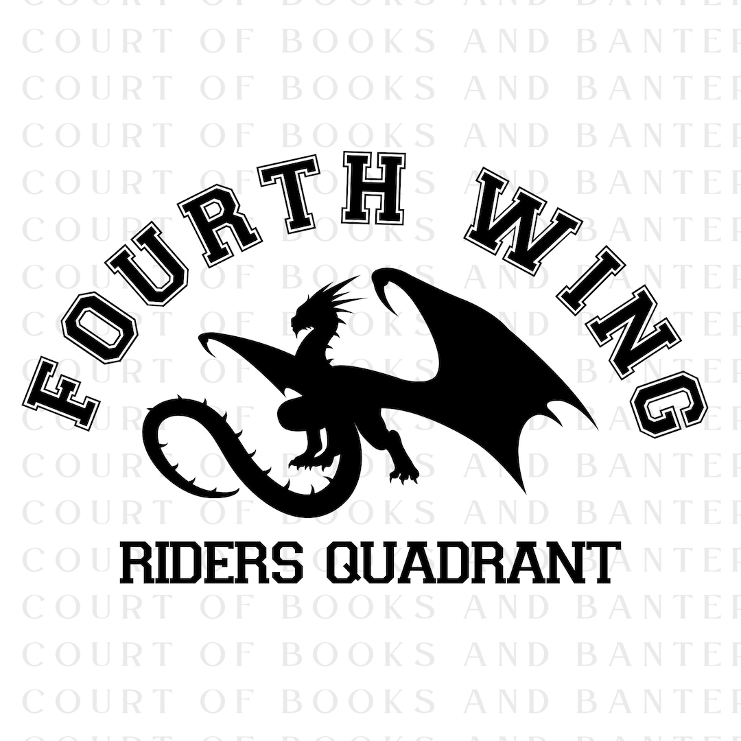 Fourth Wing Inspired SVG Riders Quadrant PNG Basgiath War - Etsy Denmark