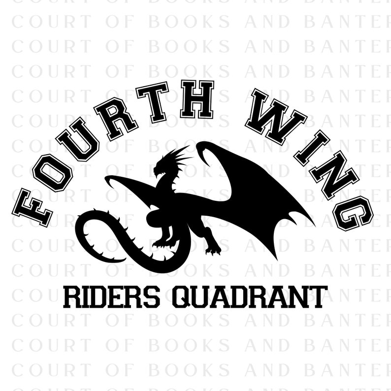 Fourth Wing Inspired SVG Riders Quadrant PNG Basgiath War - Etsy Australia