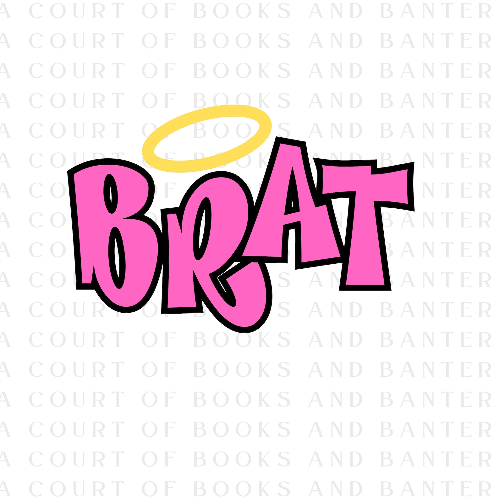 Brat SVG PNG Cute Trendy Aesthetic Design for T-shirts - Etsy